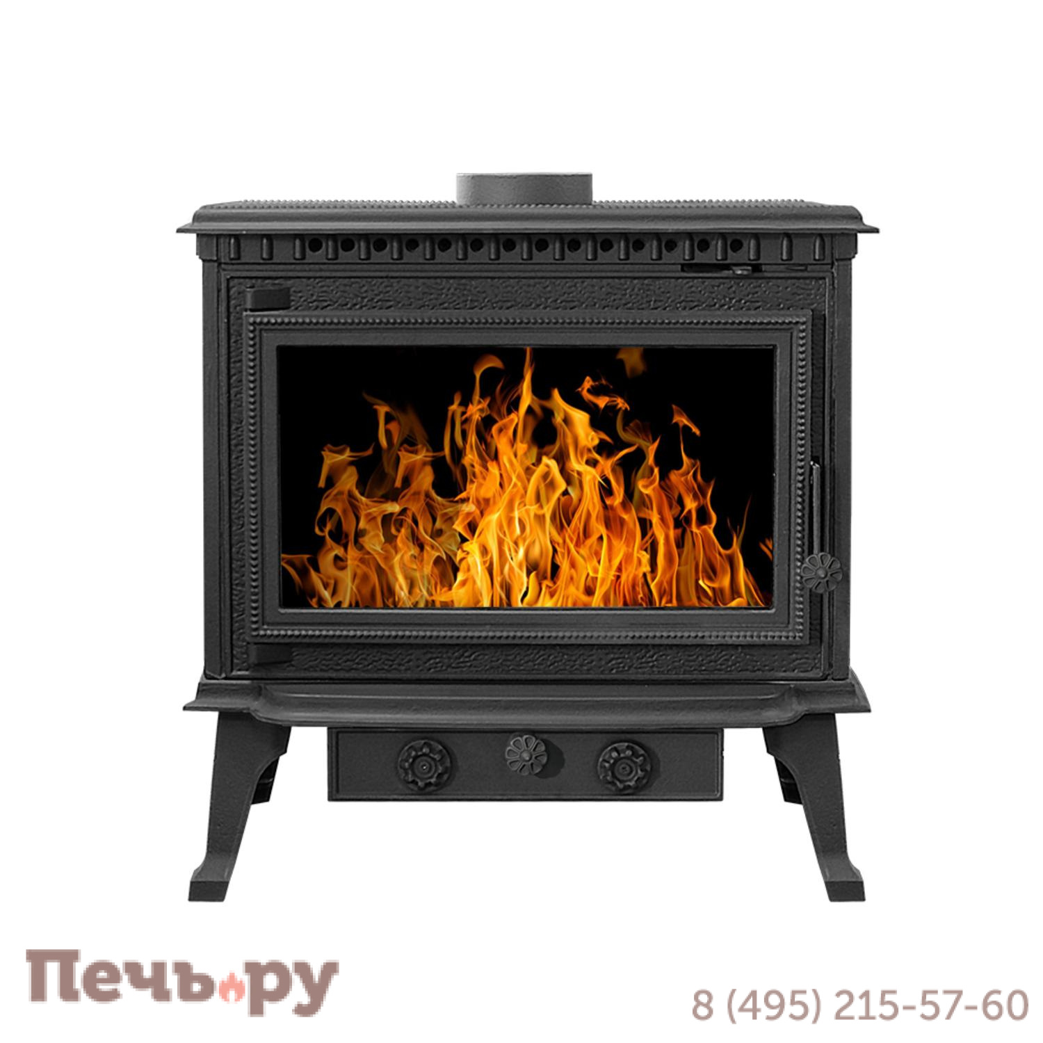 Печь камин Везувий RICH-15 Антрацит⚡ – купить с доставкой по Москве в ...