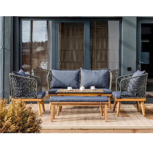 Лаунж-зона EMMA серая⚡ – купить с доставкой по Москве в интернет ...