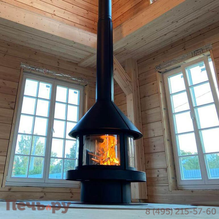 Печь камин Rocal Ronde Central⚡ – купить с доставкой по Москве в ...