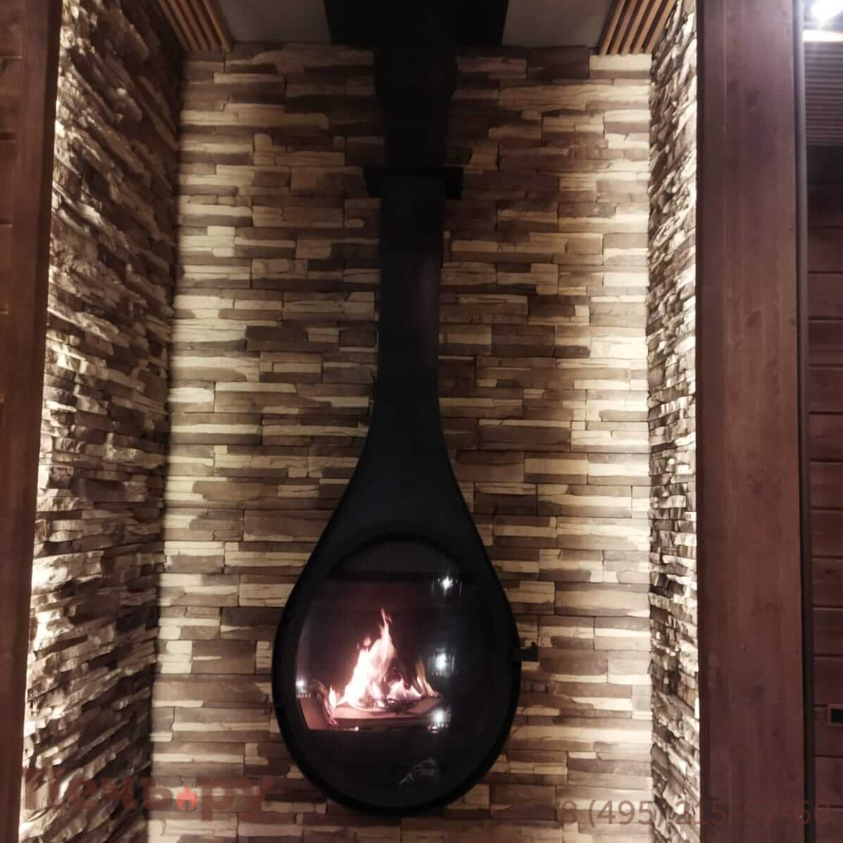 Готовый камин Rocal Drop⚡ – купить с доставкой по Москве в интернет-магазине Pech.ru